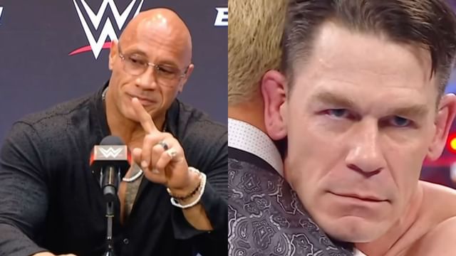 WWE Elimination Chamber: The Rock provides an update on John Cena after shocking heel turn ...