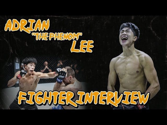“I lost it all for fighting” - Adrian Lee admits passion for MMA far ...