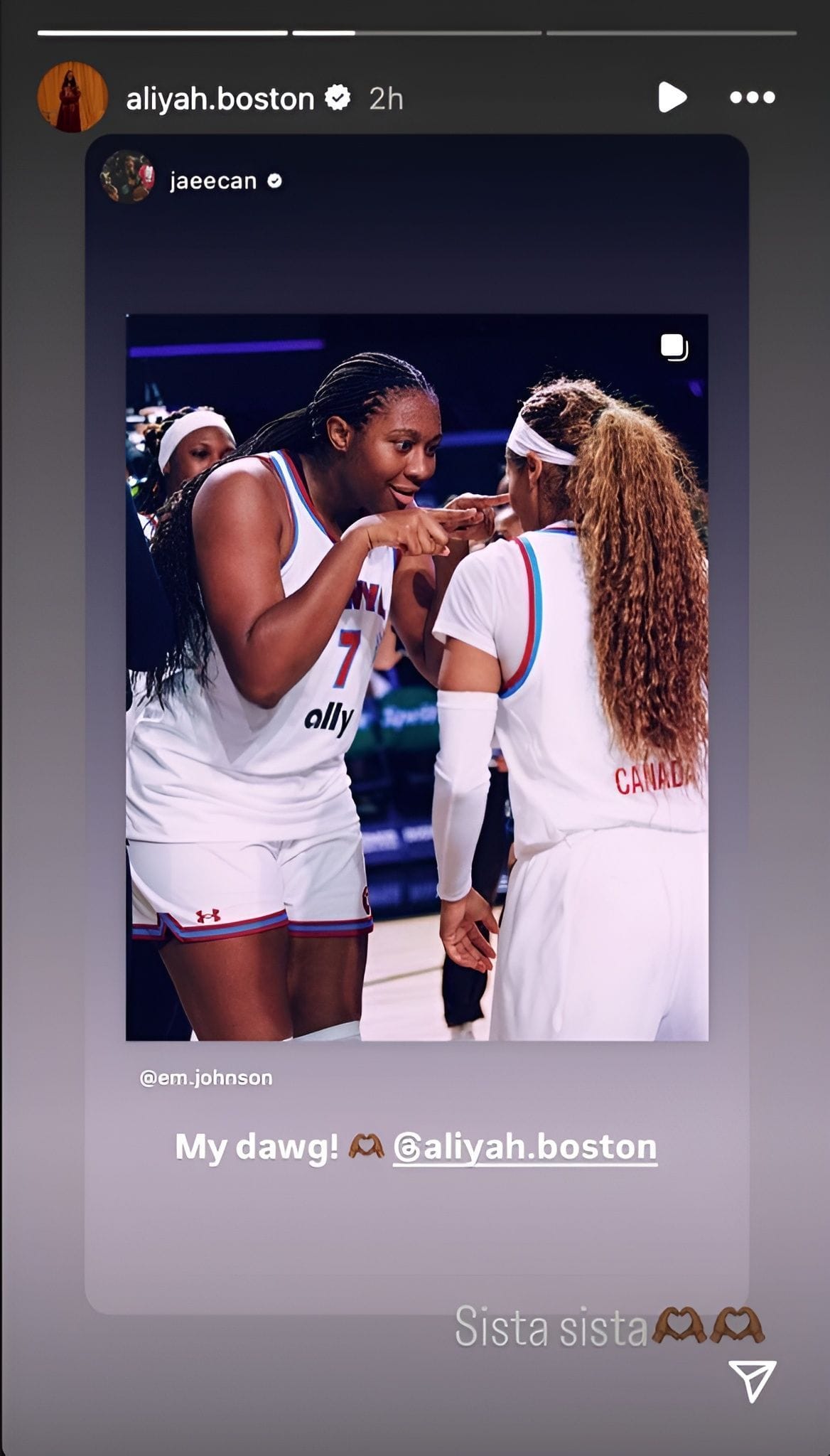 Fever star Aliyah Boston drops 2-words over $190,000 guard's shoutout ...