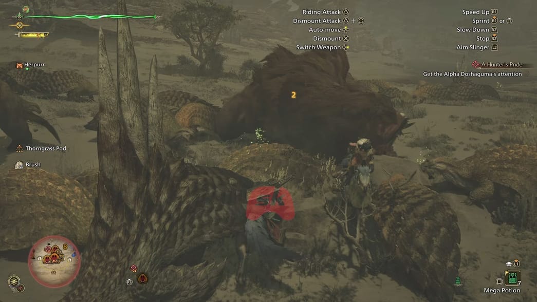 How to beat Alpha Doshaguma in Monster Hunter Wilds: Location ...