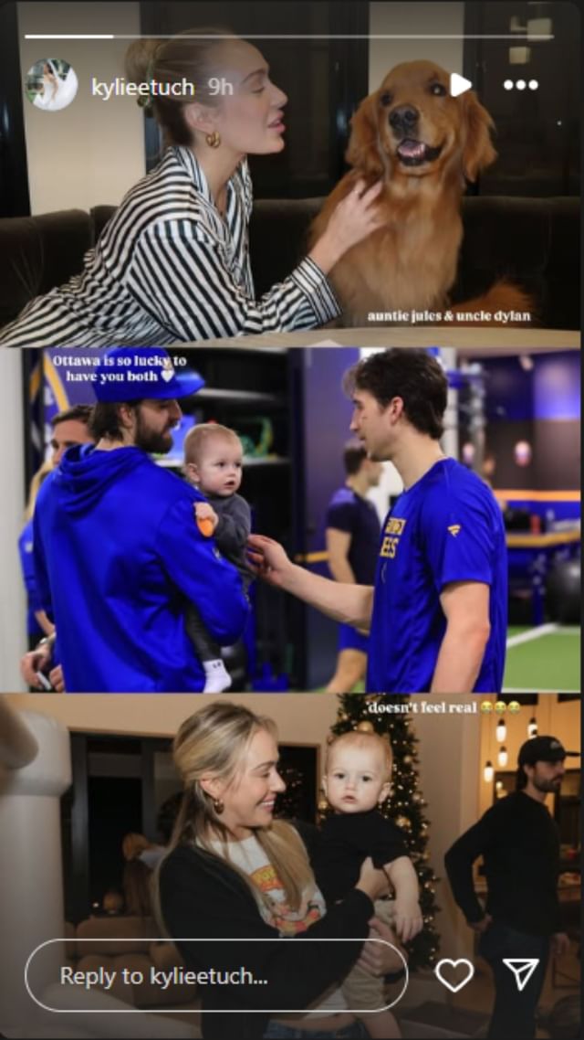 "Ottawa is so lucky to have you both": Alex Tuch's wife Kiley pens heartfelt parting message for ...