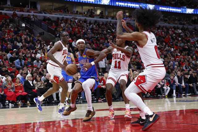 Chicago Bulls vs OKC Thunder Predicted Starting Lineups and Depth Chart ...
