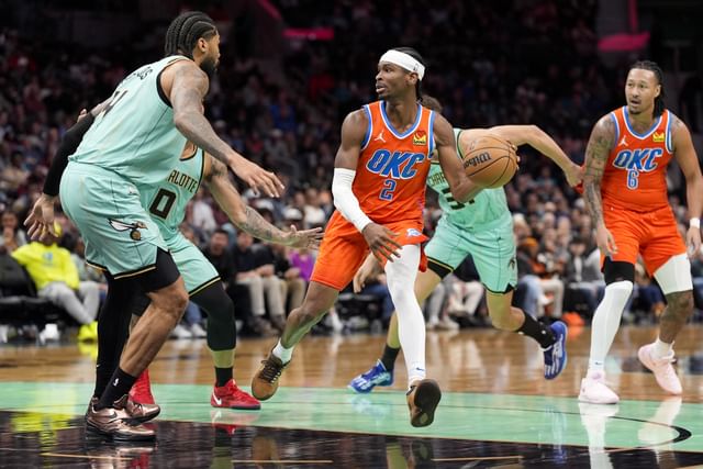 OKC Thunder: Charlotte Hornets vs OKC Thunder Predicted Starting ...