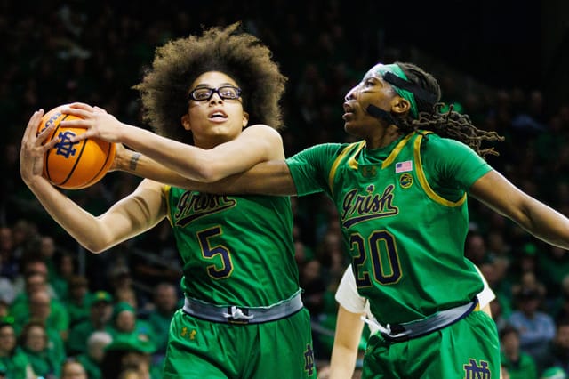 Marcus Freeman: "He's a girl dad": Notre Dame coach Niele Ivey shouts ...
