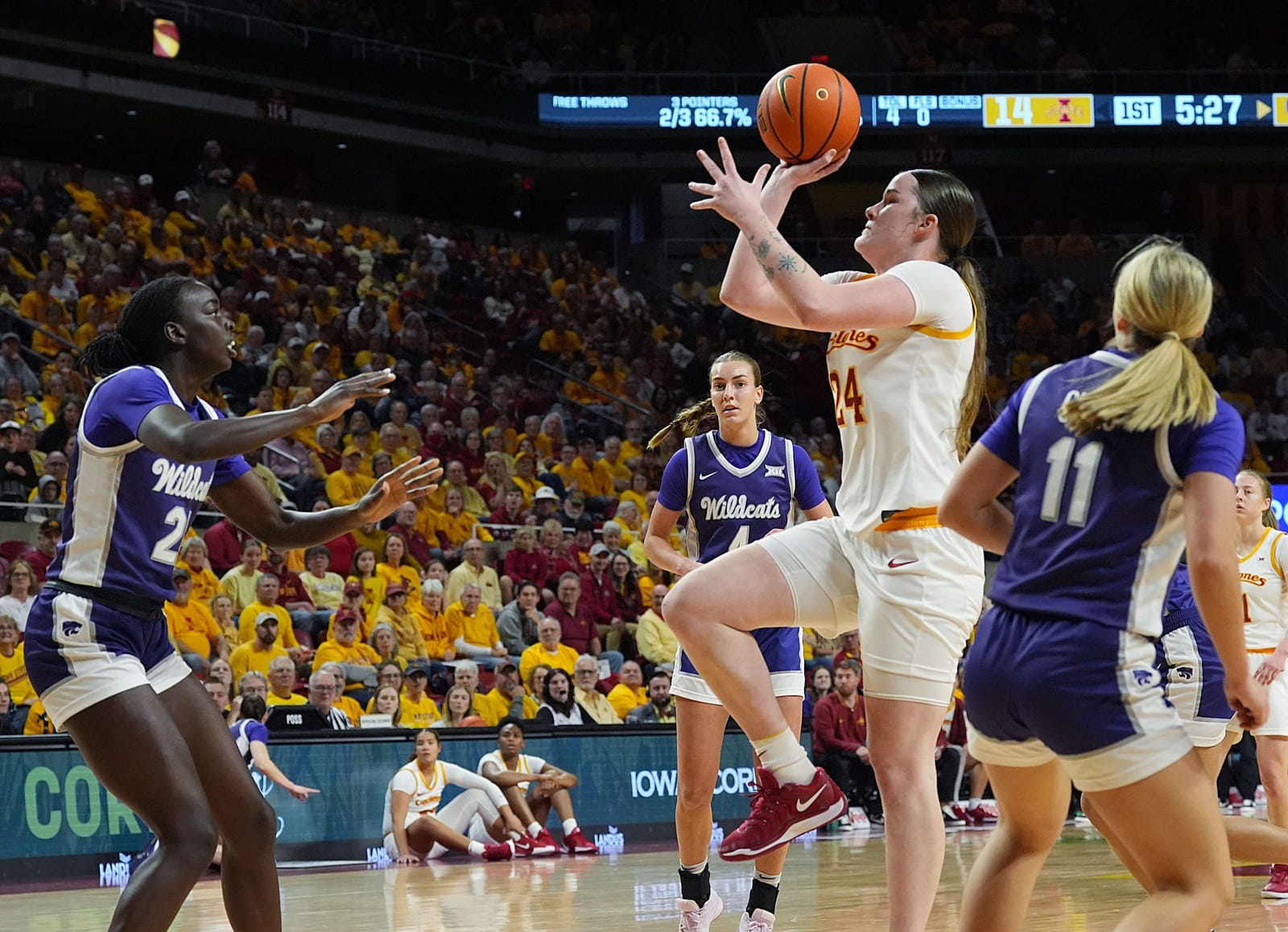 Addy Brown transfer portal: Top 5 landing spots for Iowa State forward ...