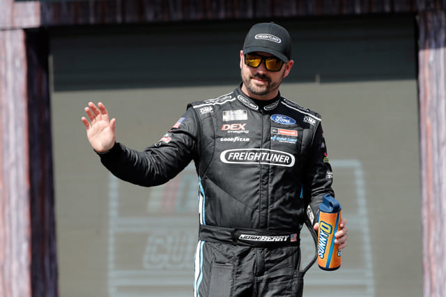 Josh Berry lets his emotions flow after etching Wood Brothers Racing’s ...