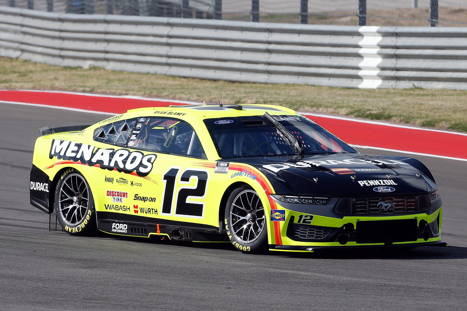 Team Penske star Ryan Blaney makes his emotions known after an ...