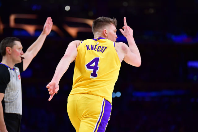 Dalton Knecht Stats Tonight: How did Lakers rookie fare against Bucks in LeBron James' absence ...