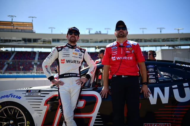 Team Penske star Ryan Blaney makes his emotions known after an ...