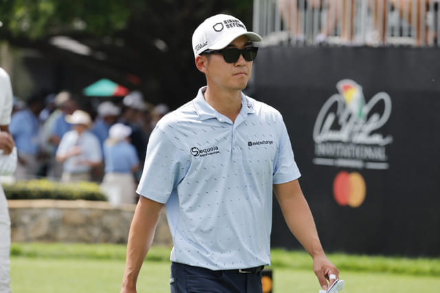 PGA Tour pro Michael S. Kim has a surprised reaction to trending as ...