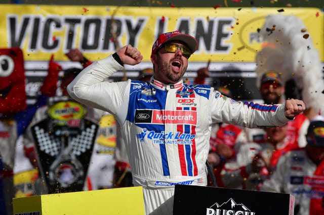 Josh Berry lets his emotions flow after sealing Wood Brothers Racing’s ...