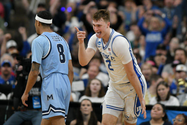Cooper Flagg’s grandmother becomes Duke's new fan-favorite as her ...