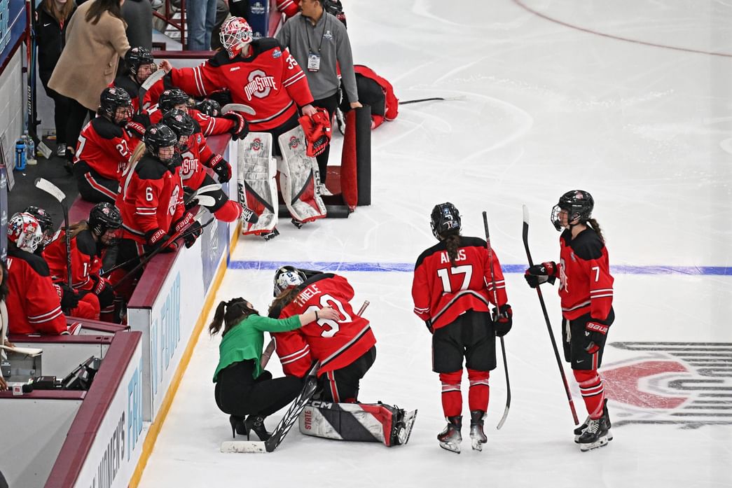 Frozen Four bracket 2025: NCAA DI men's hockey tournament TV schedule ...