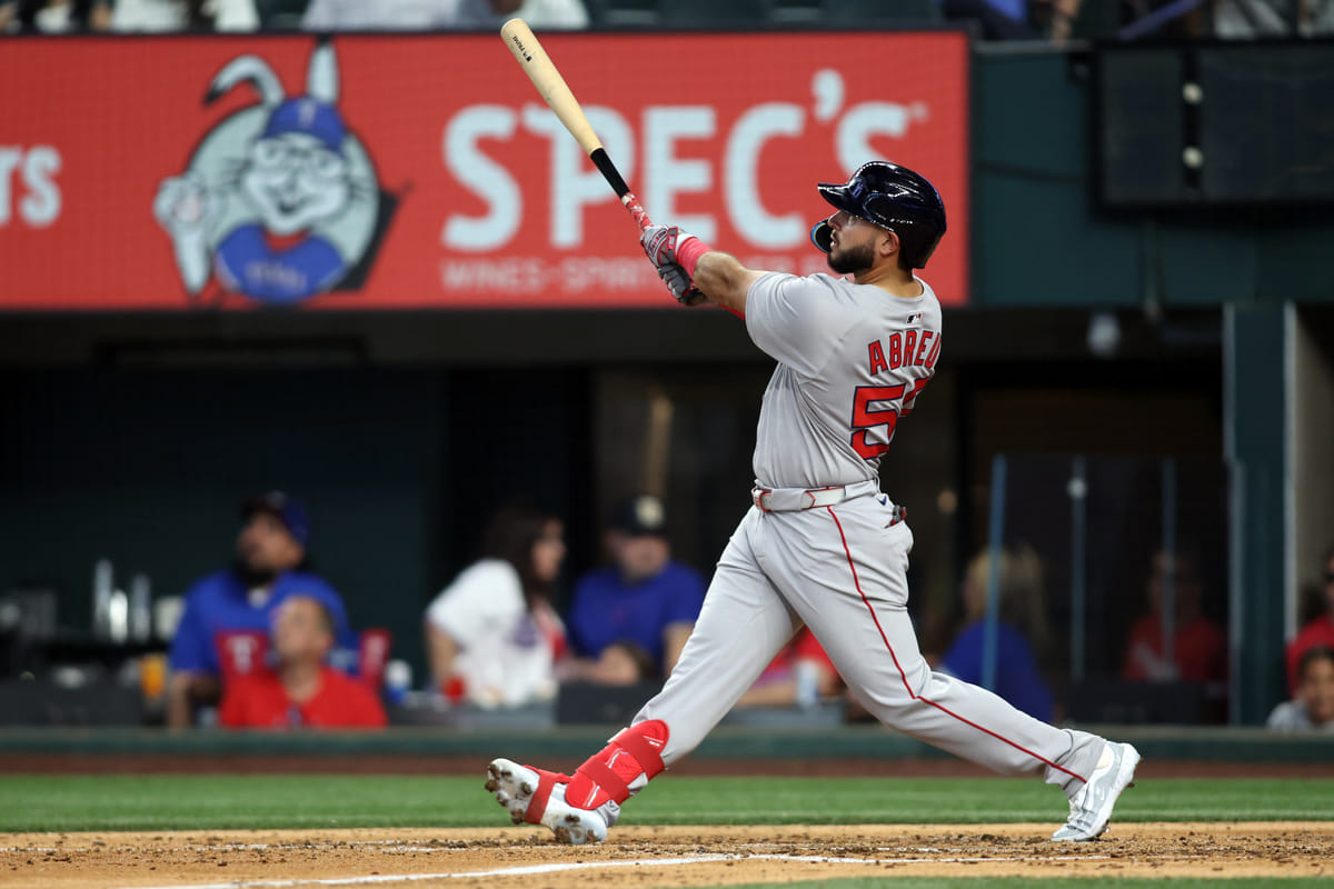 Wilyer Abreu's wife Kelly shares feelings after Red Sox star's jaw ...