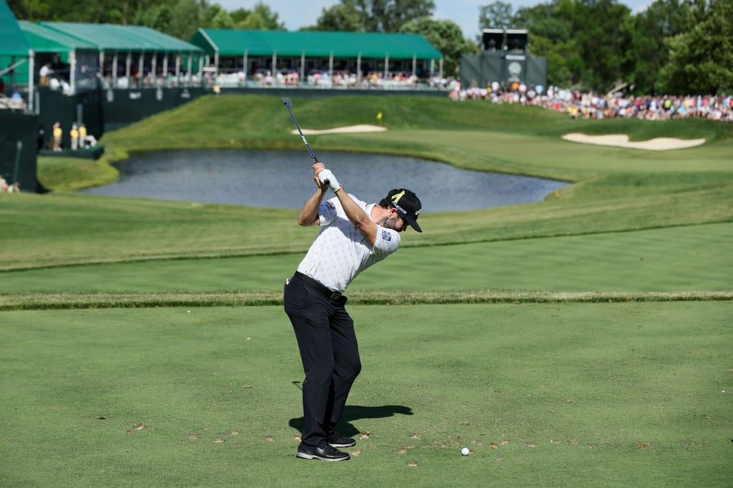 PGA Tour pro Michael Kim reacts to Adam Hadwin's sprinkler fiasco at ...
