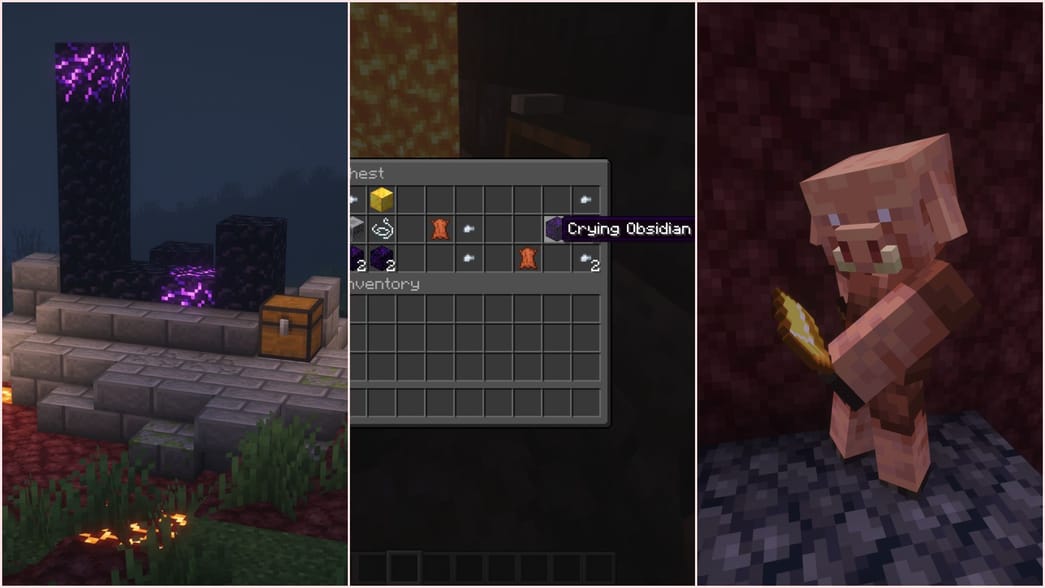 How to get and use crying obsidian in Minecraft
