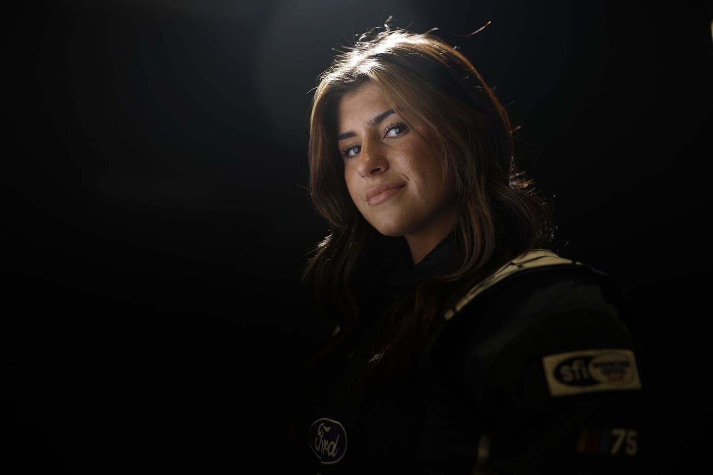 HMD Motorsports racer Hailie Deegan keeps it basic in white t-shirt and ...