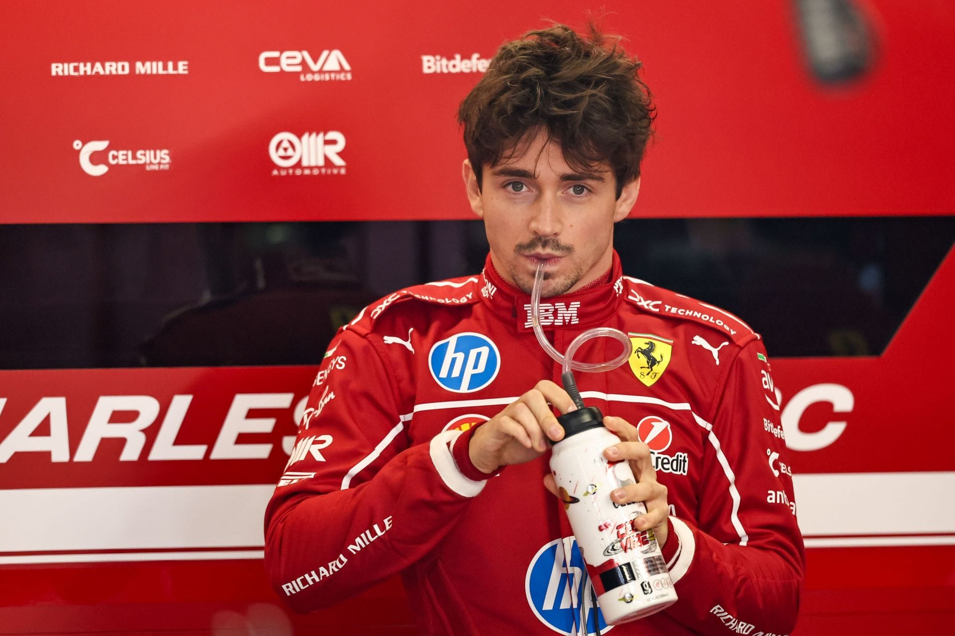 Charles Leclerc's girlfriend Alexandra turns heads in stunning SAU LEE ...
