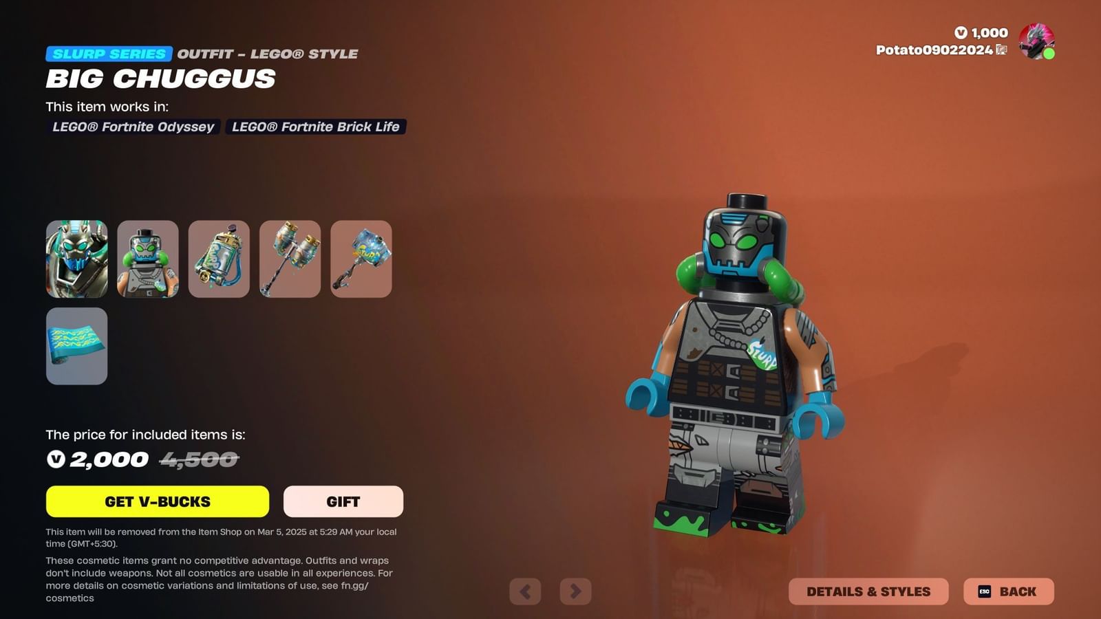 How to get the Big Chuggus skin in Fortnite
