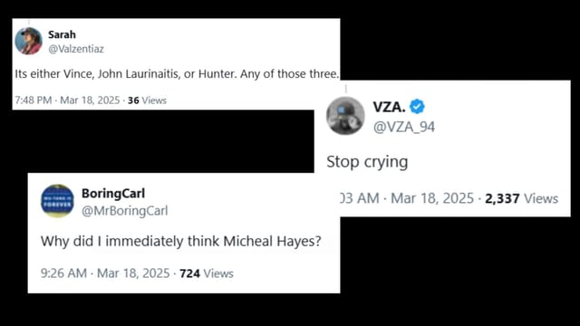 "Either Vince, John Laurinaitis, or Hunter" "Stop crying" - Fans react ...