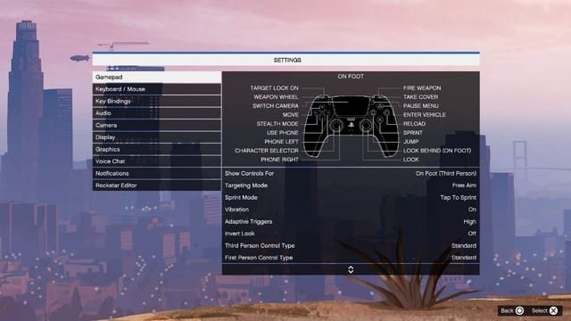 Best controller settings for GTA 5 Enhanced