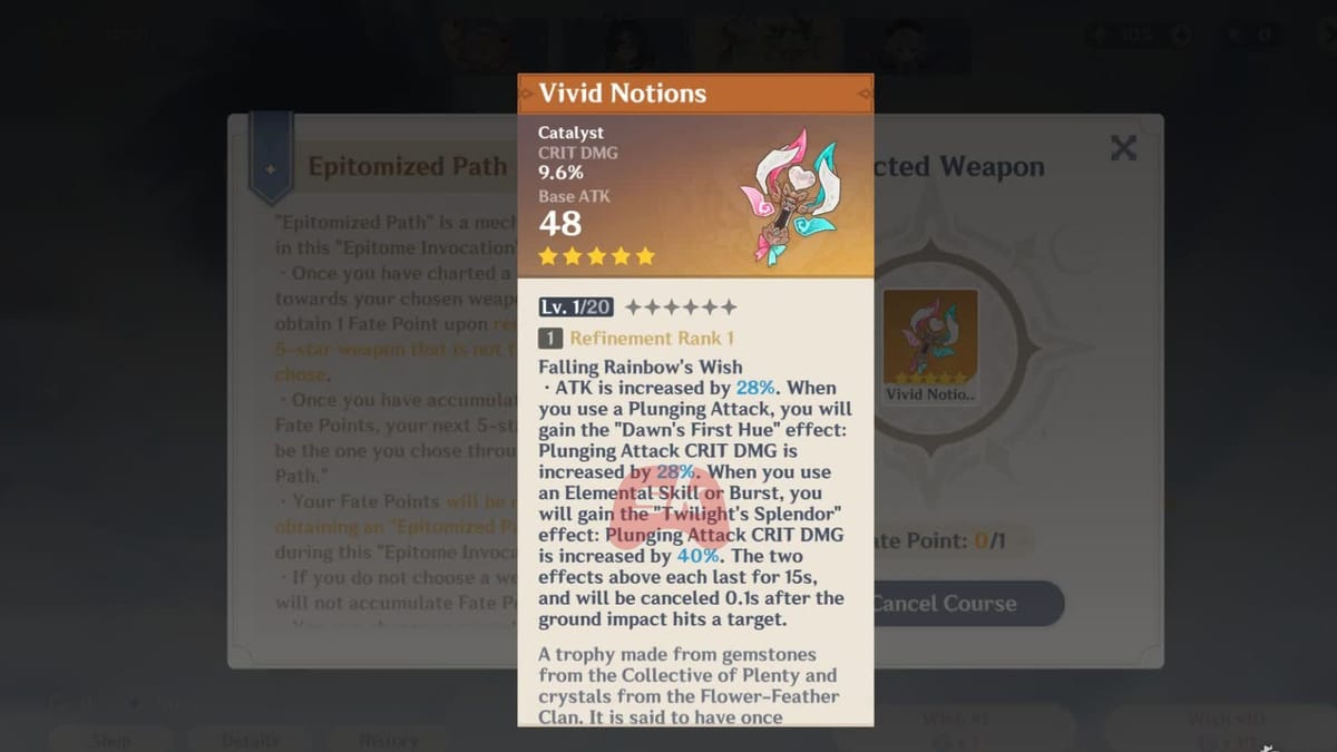 Genshin Impact: Best weapons for Varesa