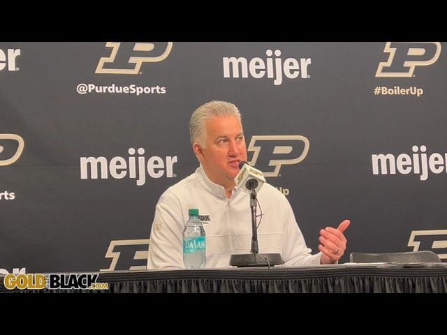 "I thought it was beautiful": Purdue's Matt Painter shares hilarious ...