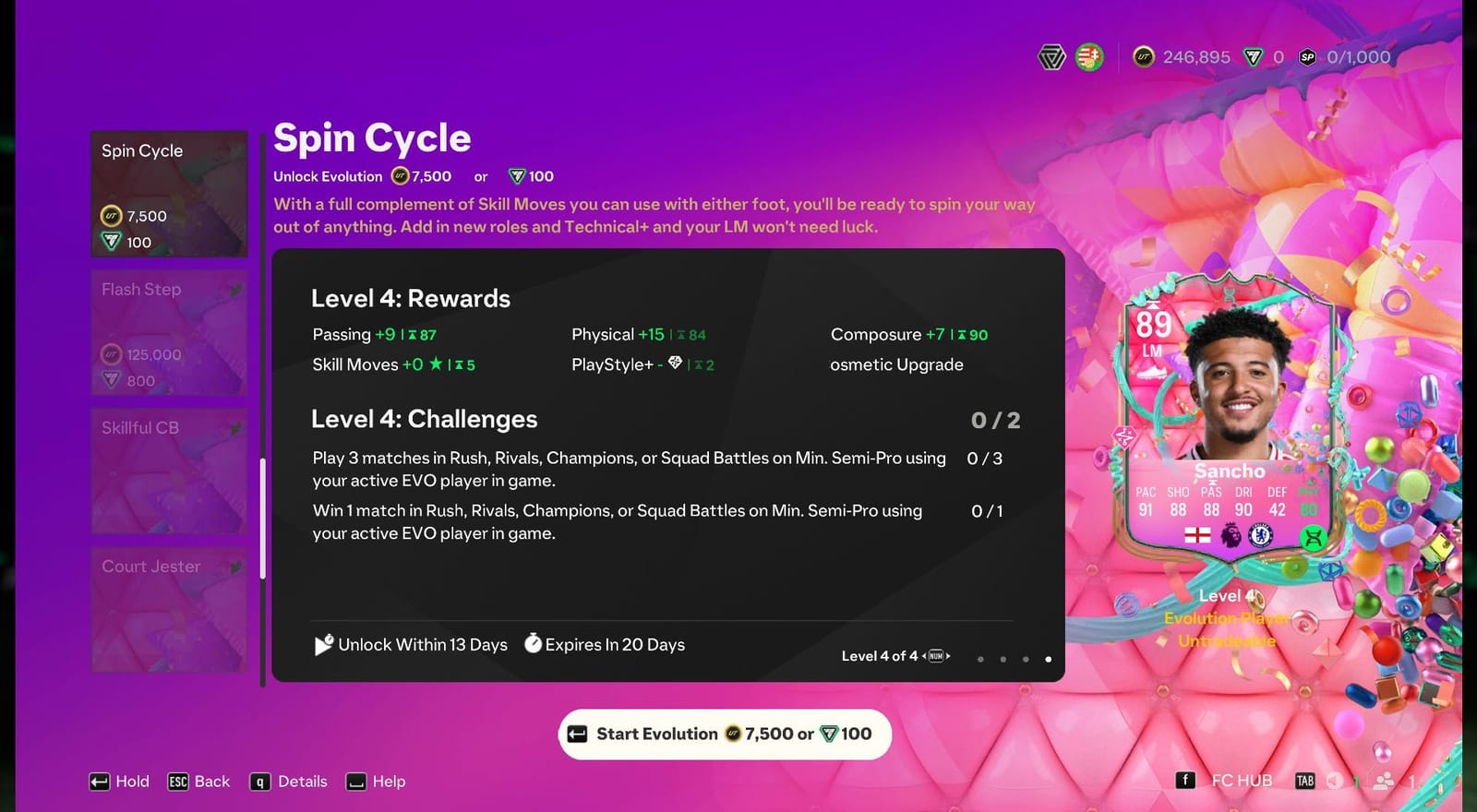 EA FC 25 Spin Cycle Evolution guide: Best players to use, all upgrades ...