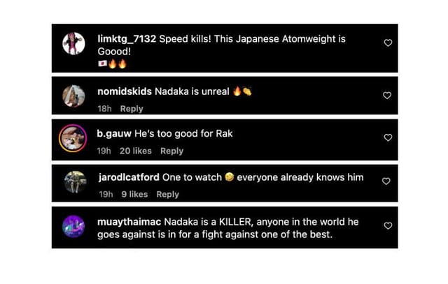 Nadaka Yoshinari ONE 172: "Speed kills" - Nadaka Yoshinari has fans ...