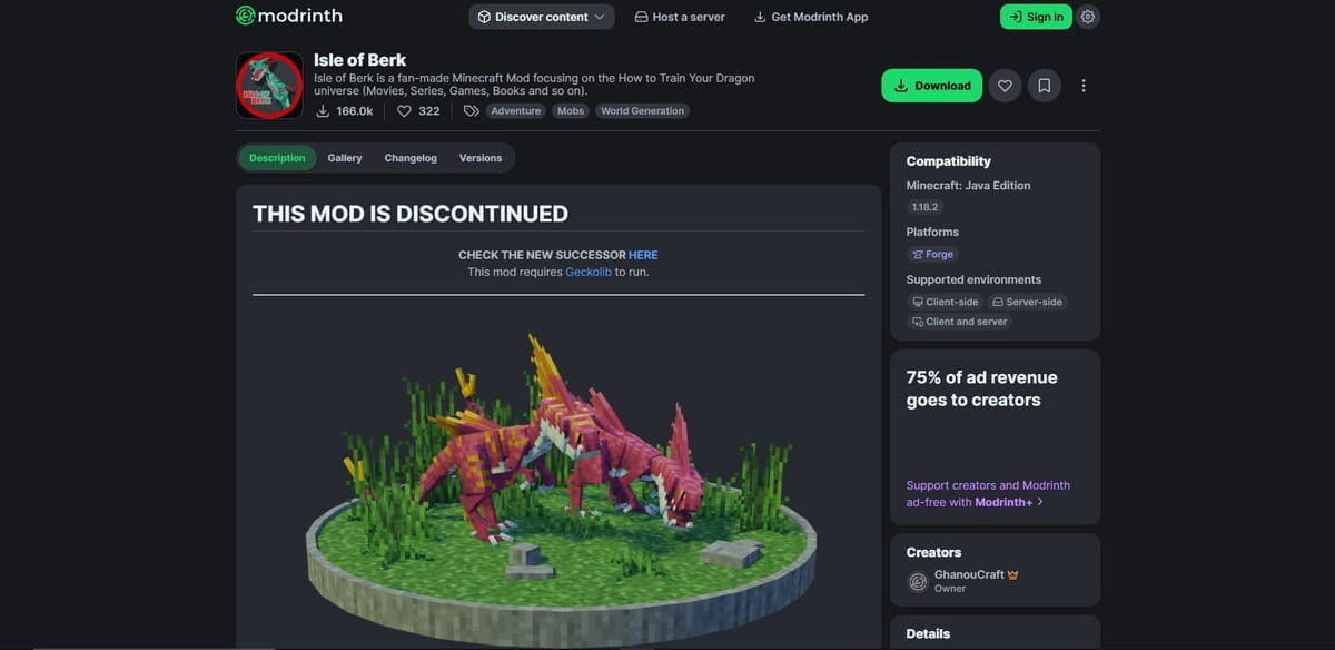 Isle of Berk mod for Minecraft: All you need to know