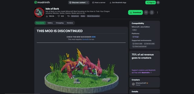 Isle of Berk mod for Minecraft: All you need to know