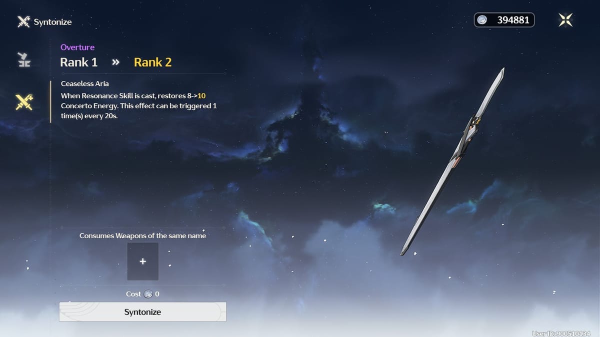 Best weapons for Aero Rover in Wuthering Waves