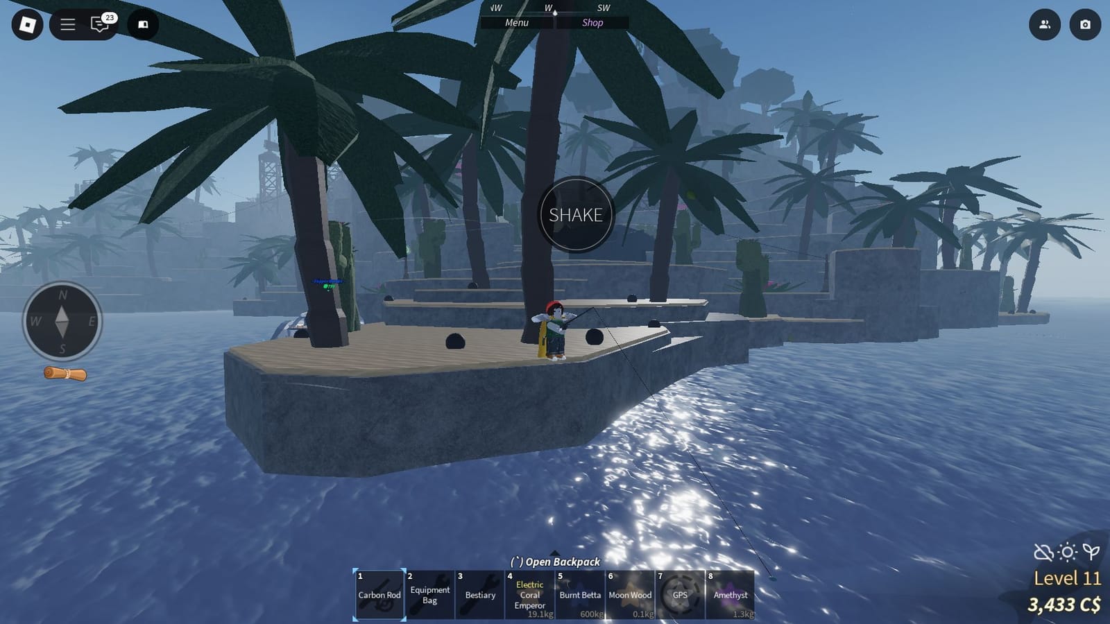 How to get Meg's Fang in Fisch