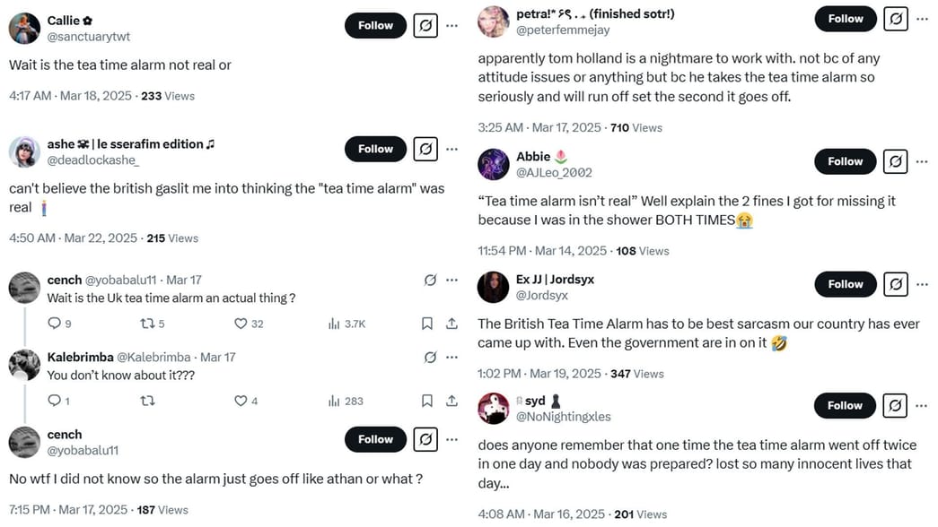 Is the Tea Time Alarm real? Viral TikTok trend explained