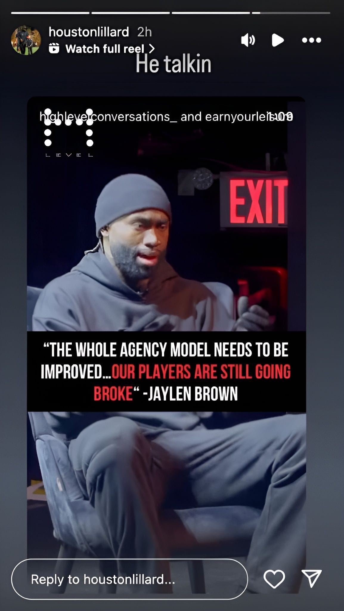 Injured Damian Lillard's father drops 2-word reaction as Jaylen Brown ...
