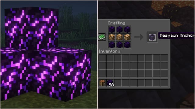 How to get and use crying obsidian in Minecraft