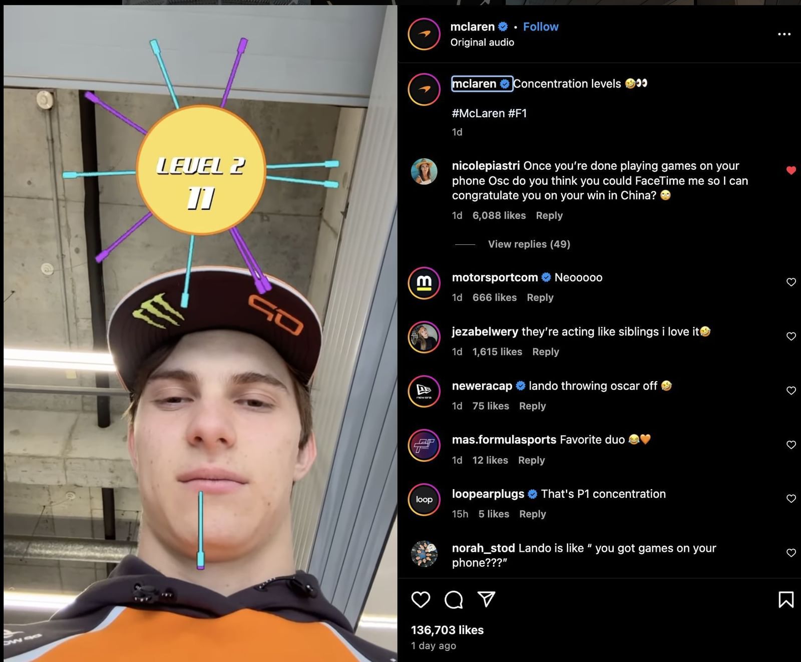 Oscar Piastri's mother Nicole leaves adorable comment scolding her son ...