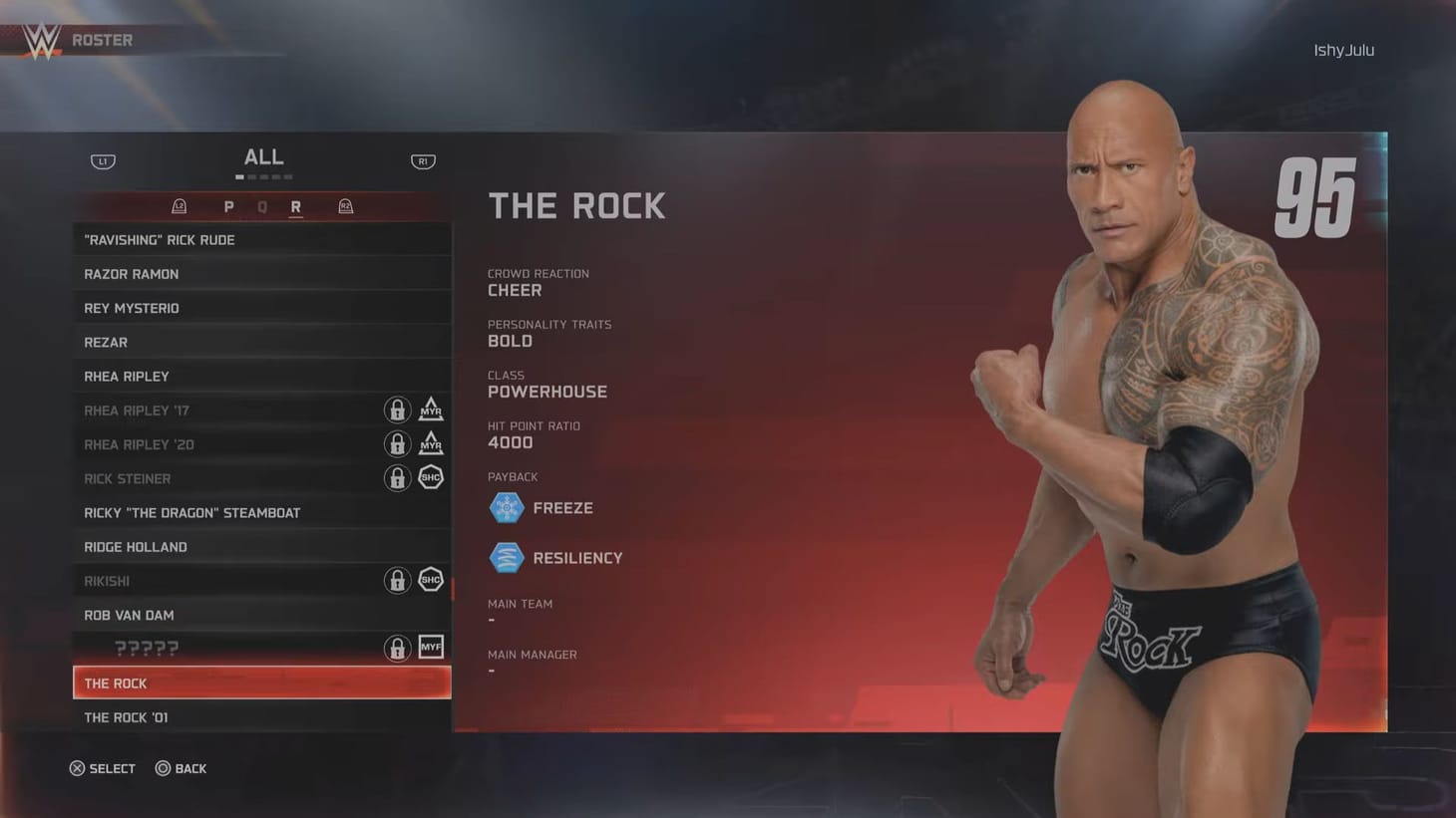 Top 10 rated WWE 2K25 wrestlers, ranked