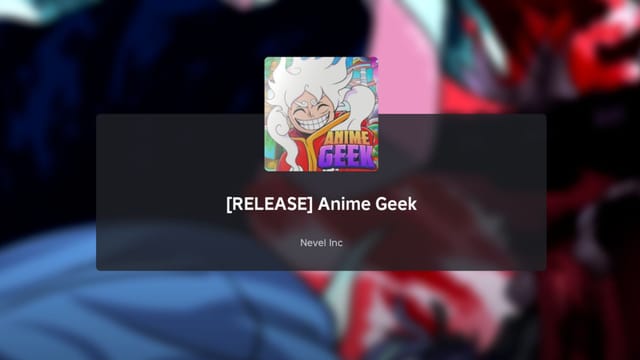 Anime Geek codes
