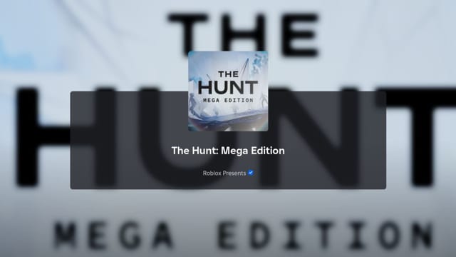 Roblox The Hunt: Mega Edition - All games, rewards, quests, and more