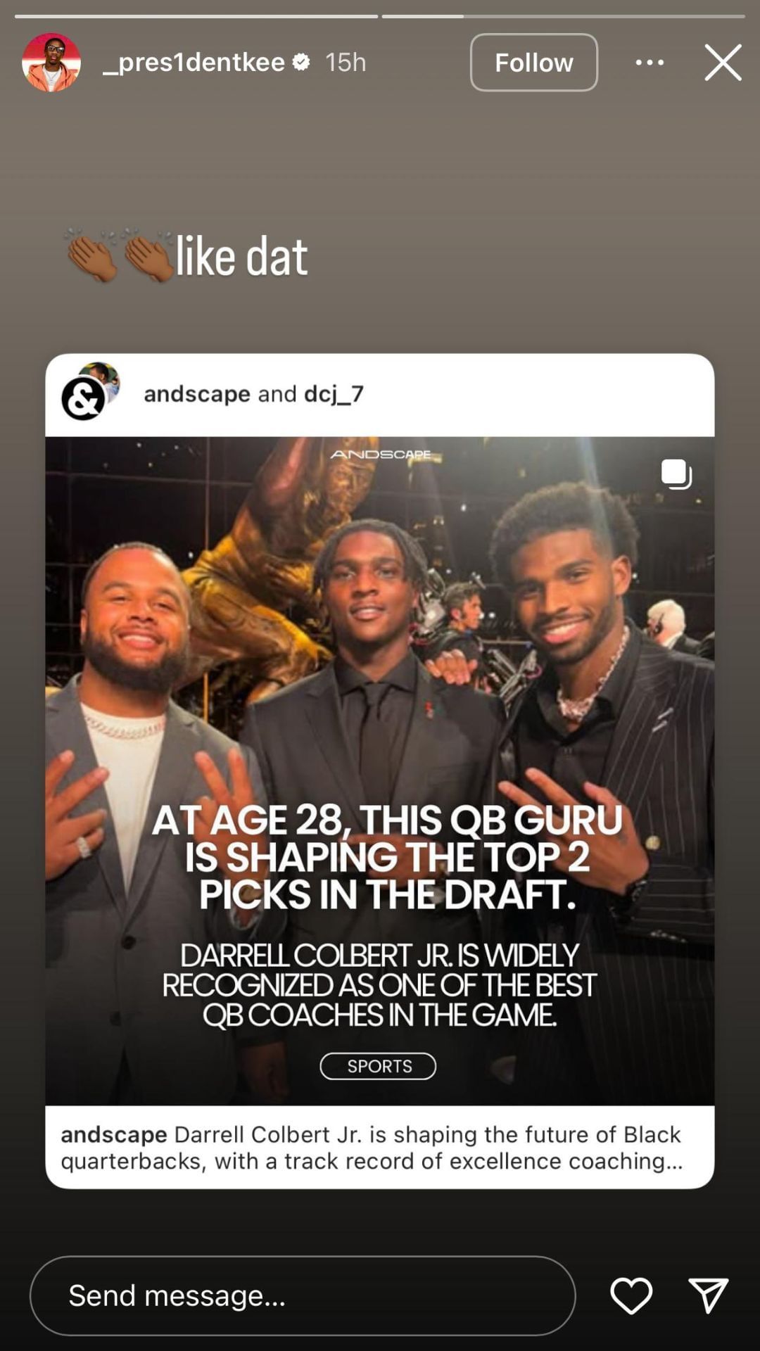 Gatorade POY and Alabama QB Keelon Russell shares 2-word reaction for ...