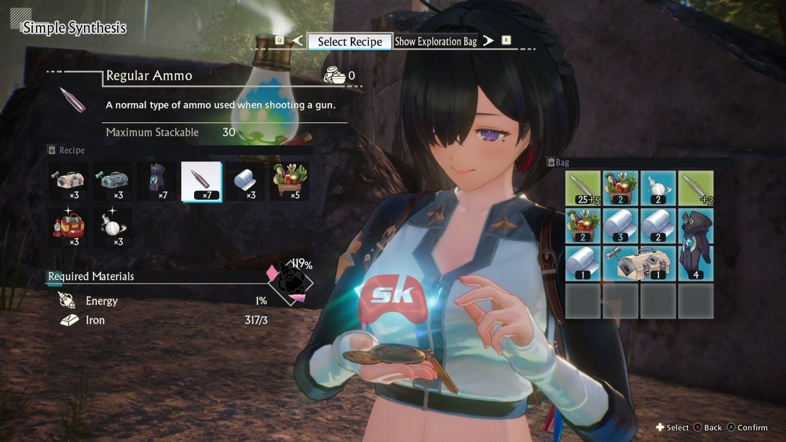 How to craft ammo in Atelier Yumia: The Alchemist of Memories and the Envisioned Land