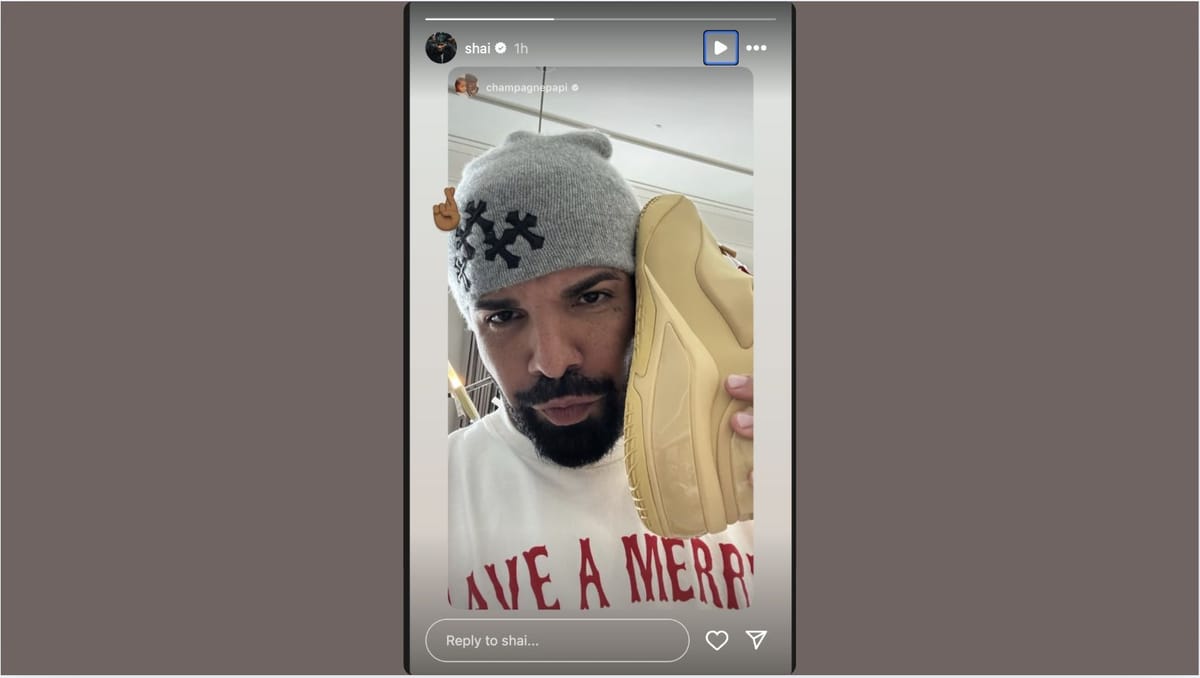 Drake sends shoutout to fellow Canadian Shai Gilgeous-Alexander as he ...