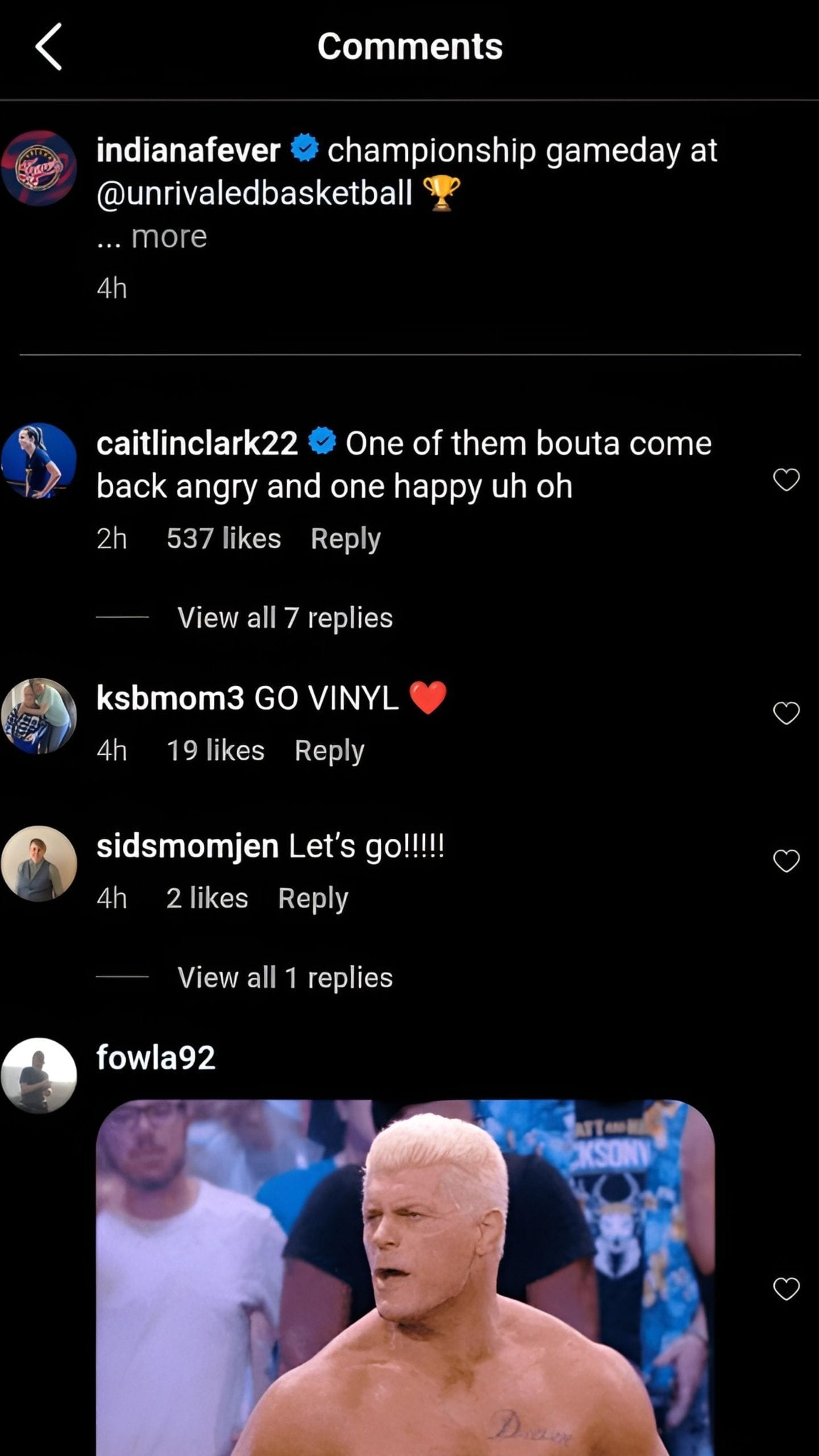 "One of them boutta come back angry & one happy" - Caitlin Clark drops ...