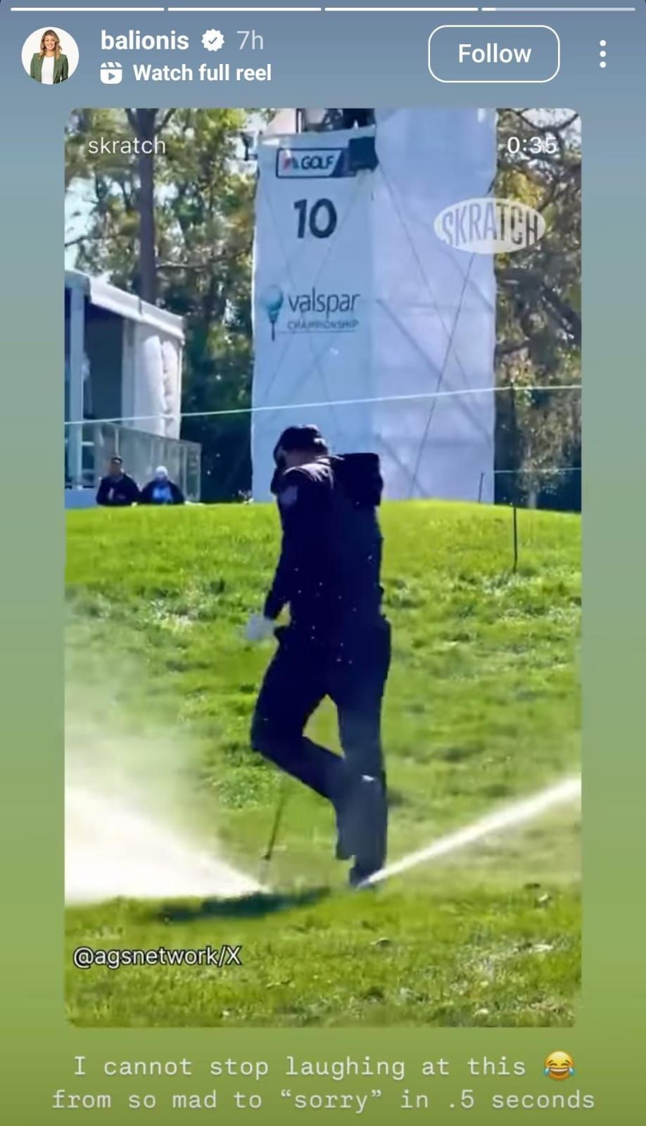 Amanda Balionis drops her hot take on Adam Hadwin’s viral ...