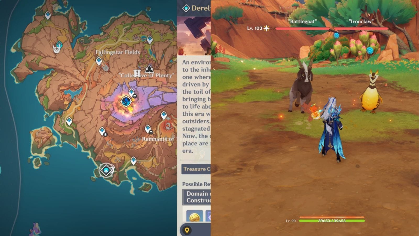 Genshin Impact Local Legend Battlegoat and Ironclaw guide: Location ...