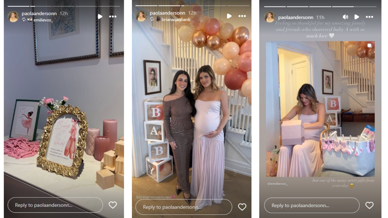 In Photos: Josh Anderson's wife Paola celebrates her ballerina-themed ...