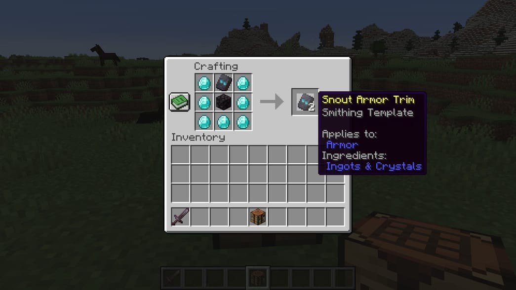 Minecraft: Snout armor trim location and duplication guide