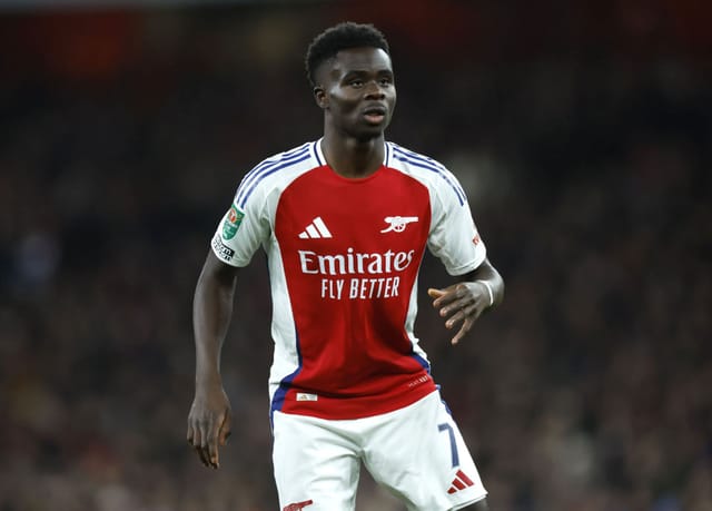 Arsenal star Bukayo Saka provides fitness update with social media post