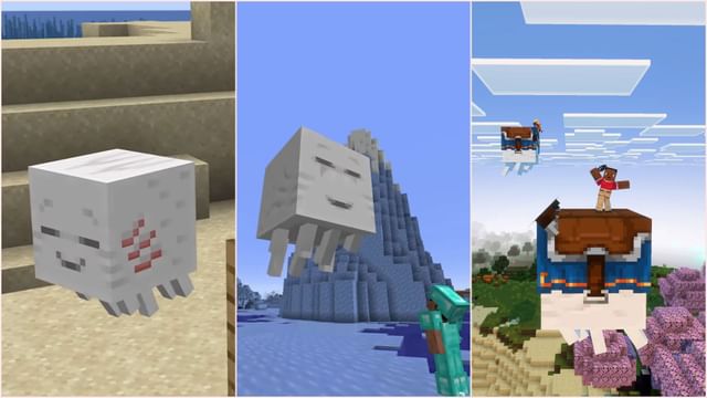 Minecraft ghasts are getting an update after five years